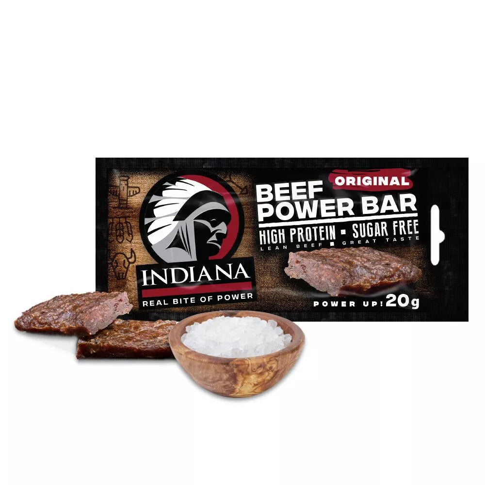 Indiana Beef Bar (Jerky Bar) Original – JerkyShop Norge
